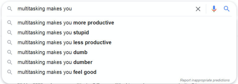 Multitasking Makes You Stupid But You Re Enjoying It